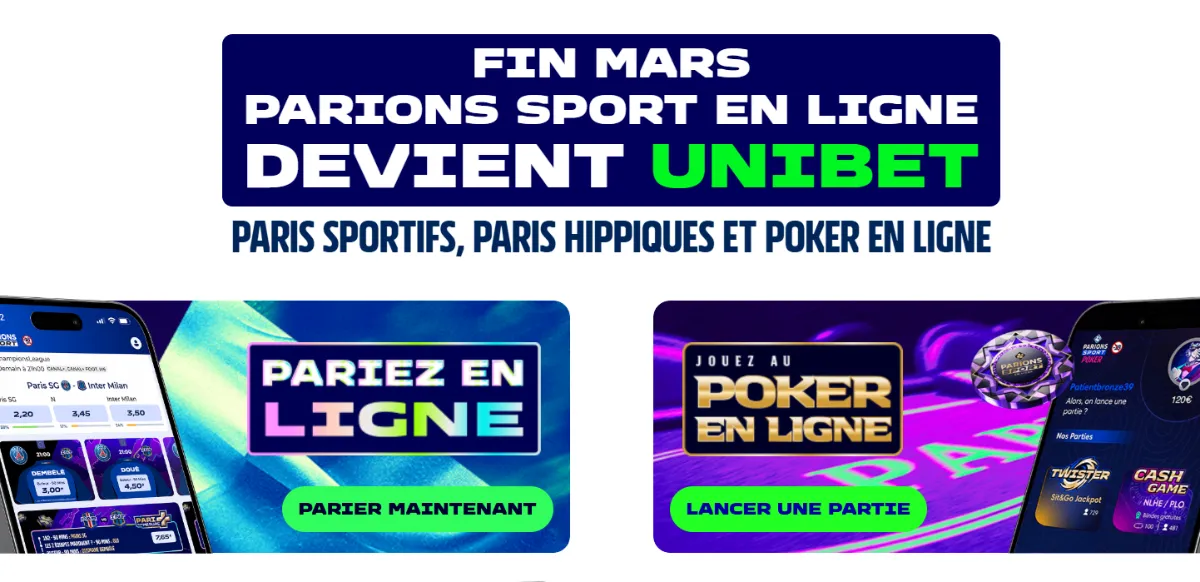 Parions Sport en ligne intégrera Unibet fin mars 2026