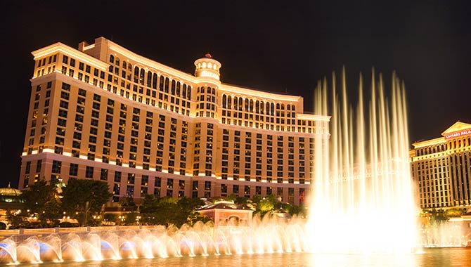 Bellagio prepares for return of iconic Fir trees after Formula One makeover