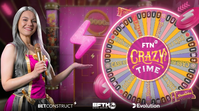 BetConstruct and Evolution Unveil New Dedicated Game Show - FTN Crazy Time