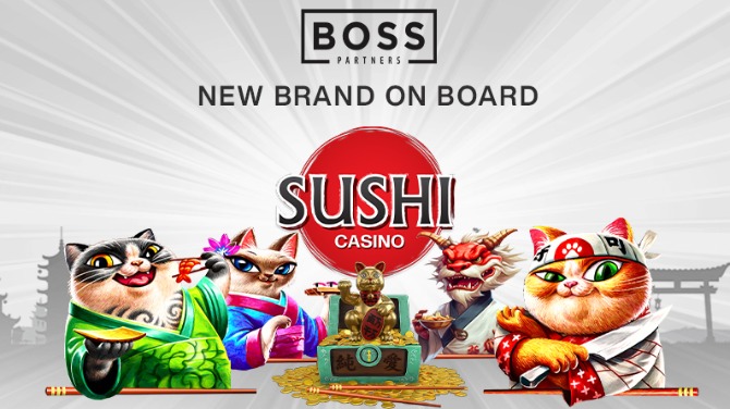 Win-Win in play: Boss Partners launches Sushi Casino