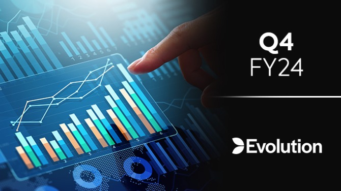 Evolution results: Q4 rises as FY24 revenue hits €2.06bn