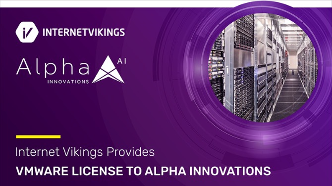 Internet Vikings Provides VMware License to Alpha Innovations