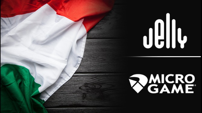Jelly Entertainment partners with Microgame in Italy