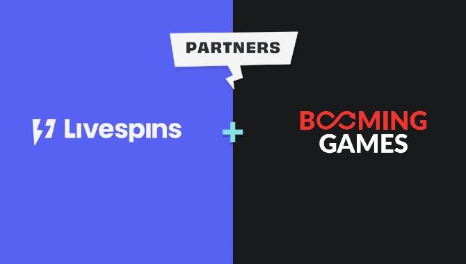 Livespins adds Booming Games to its streaming platform