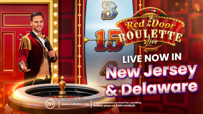 Evolution launches Red Door Roulette in New Jersey and Delaware as US ...